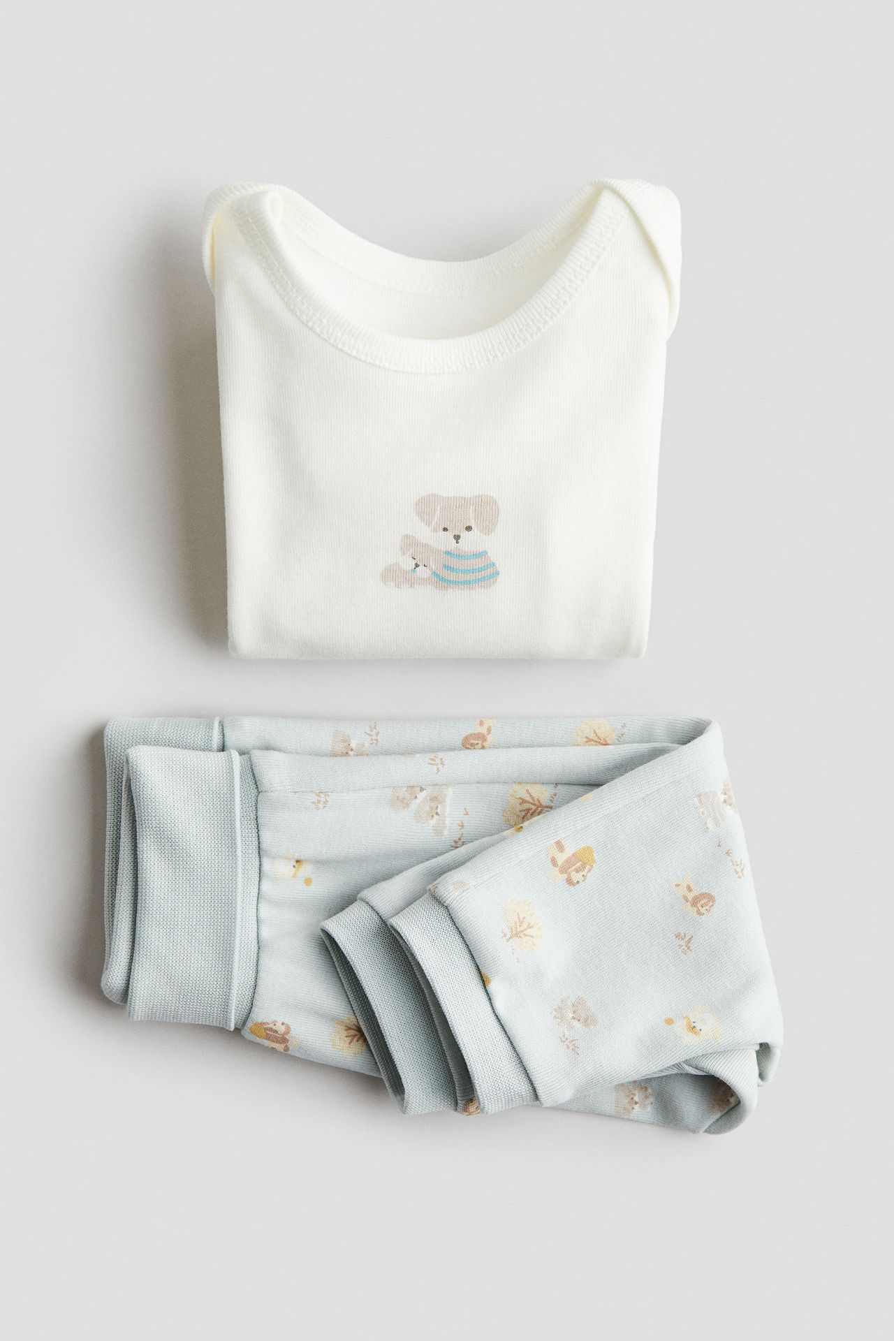 Conjunto de 2 piezas en algodón | H&M UY